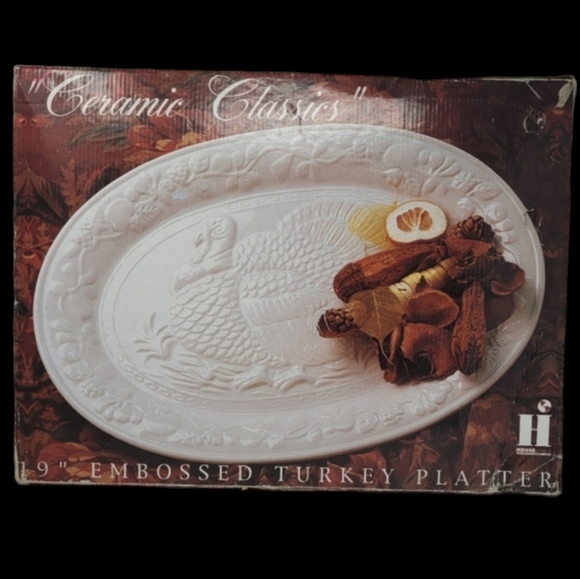 CERAMIC CLASSICS | Dining | Nib 203 Ceramic Classic Embossed Turkey ...